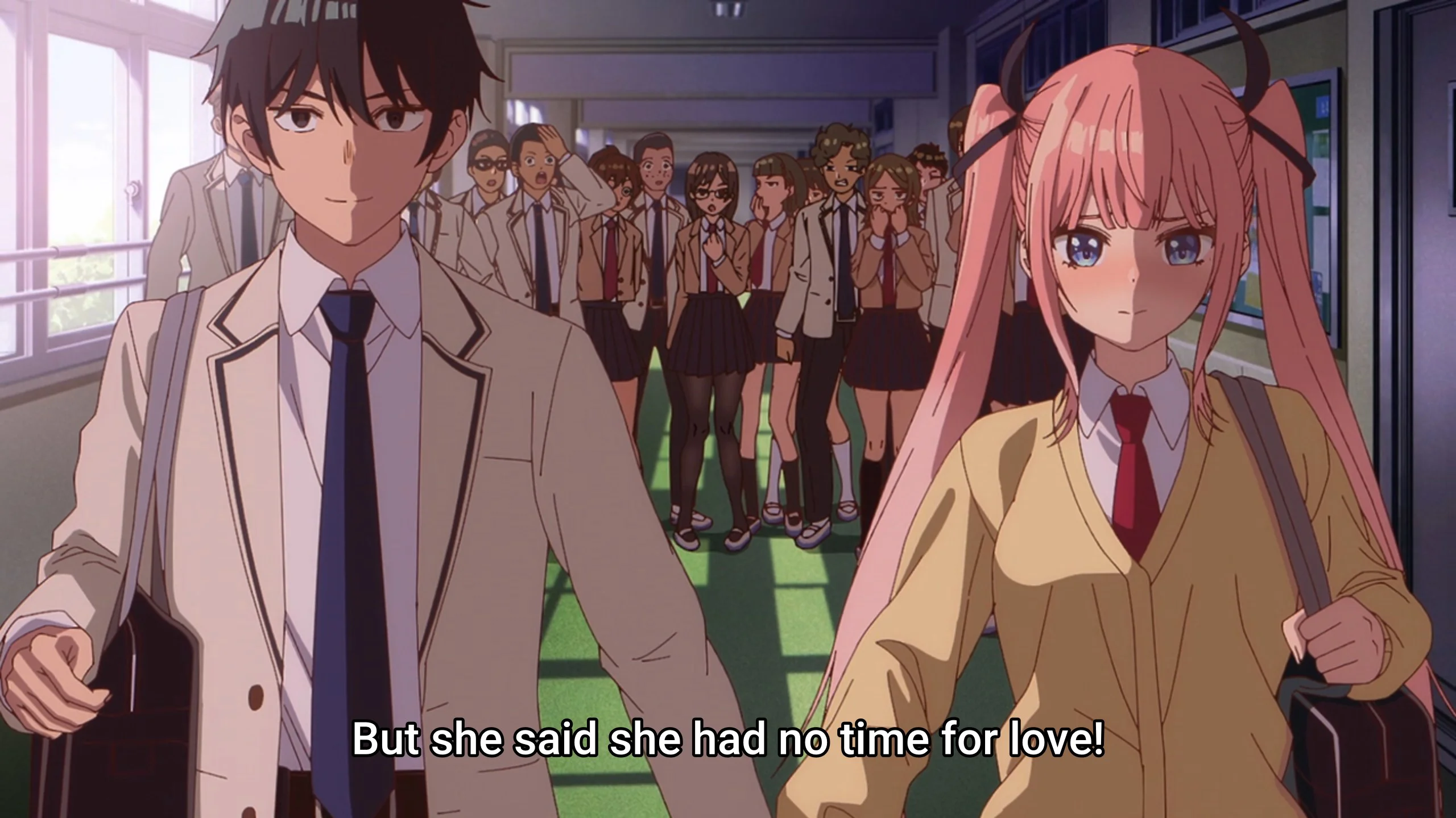 Mayonaka Heart Tune Ep.02 - Nene centered episode! Rikka close-up was ...